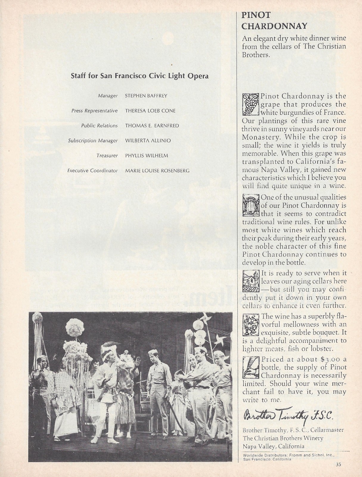 Kenneth Nelson "LOVELY LADIES, KIND GENTLEMEN" Ron Husmann 1970 Tryout ...