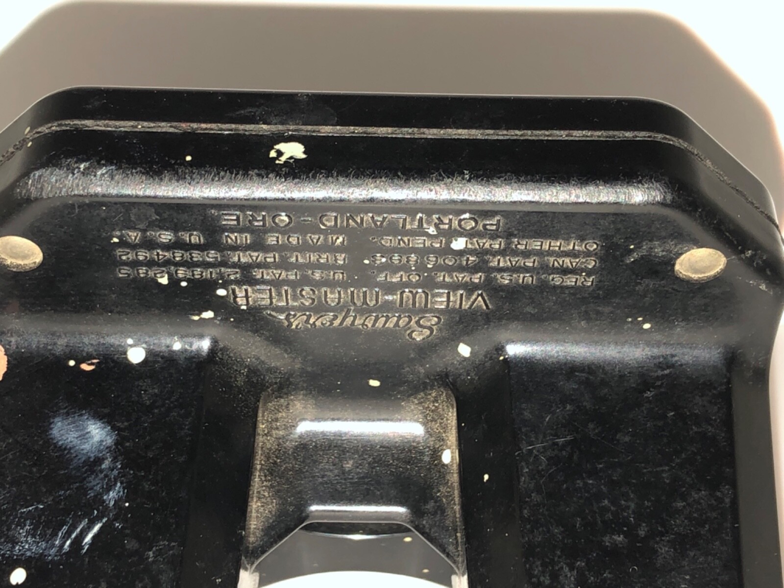 1925-1949 ANTIQUE SAWYER VIEW-MASTER SLIDE VIEWER BLACK BAKELITE USA ...