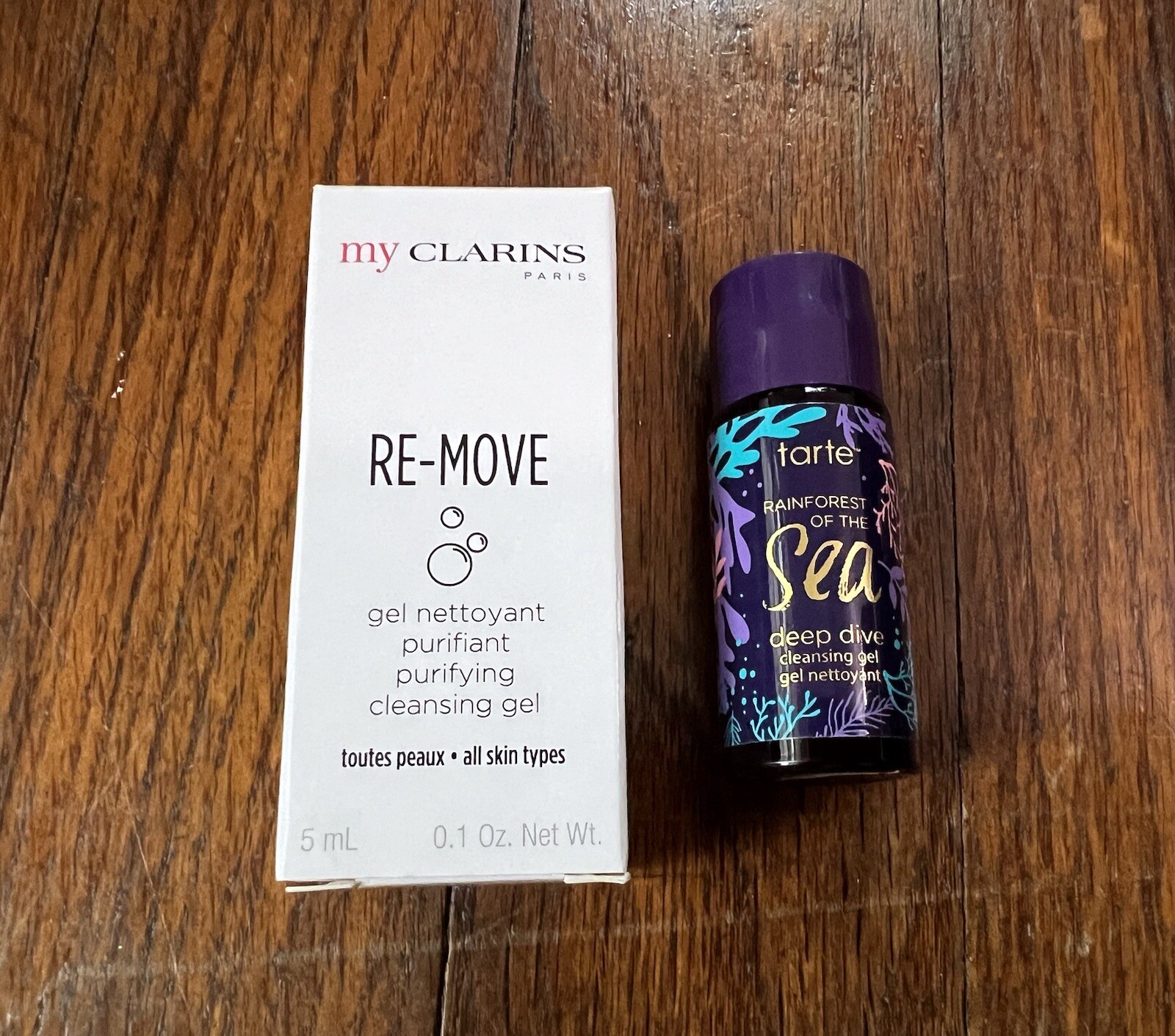 Tarte Deep Dive Cleanser & Clarins Re-move Makeup Remover 2pc Mini ...