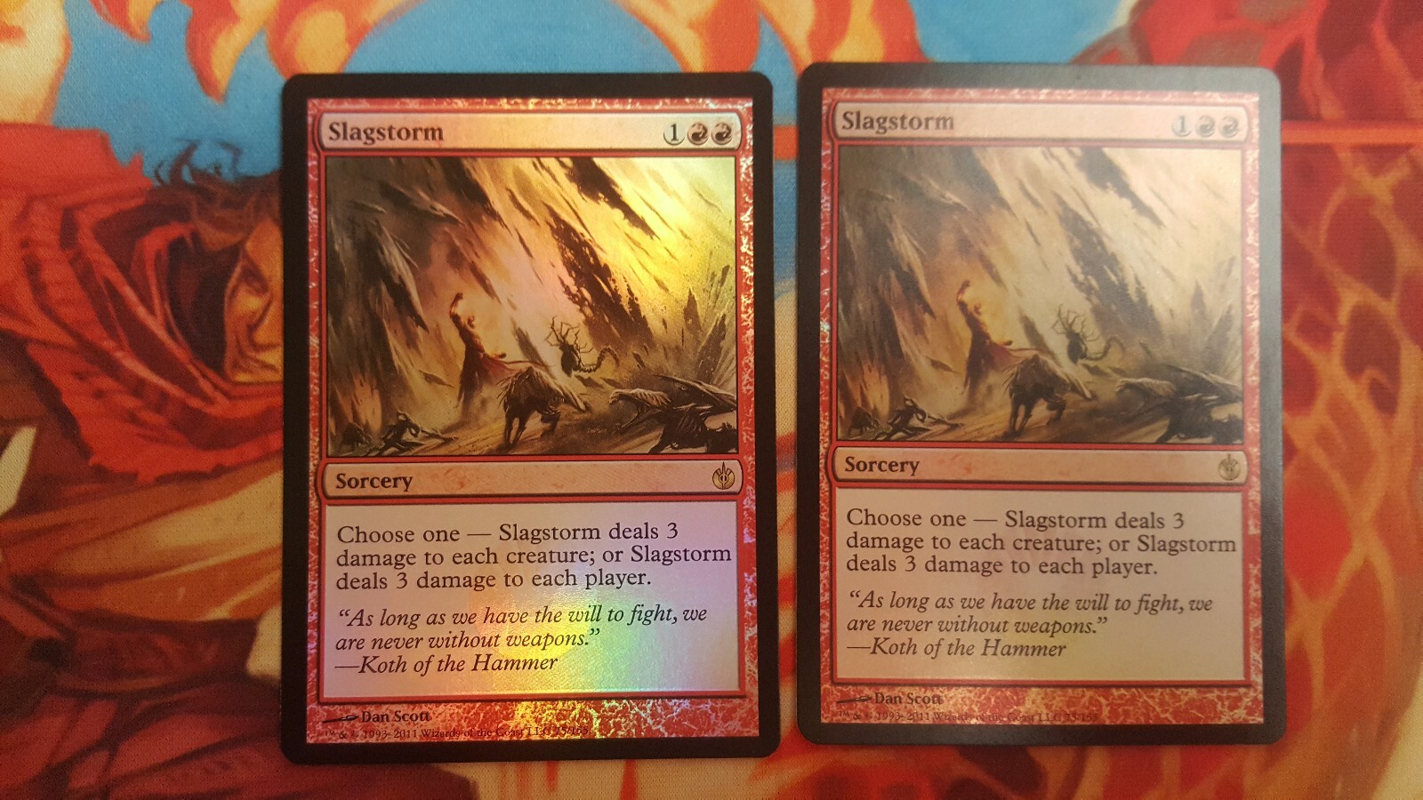 Slagstorm FOIL 2x Magic The Gathering MTG Card - MBS - Cheap Discounts ...