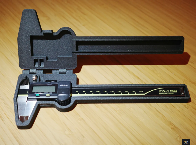 Calipers Case Hand Made Leather Mitutoyo Vernier Caliper Case Etsy