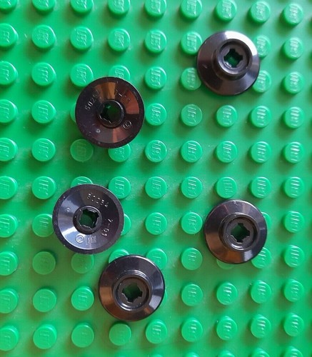 Lego 50254 - 4295370 Train wheel Ø8.2/14.6 small Black x 5 | eBay UK