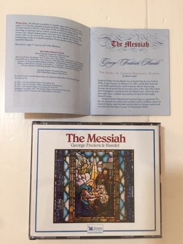 The Messiah - George Frederick Handel - Reader's Digest Music 1996 ...