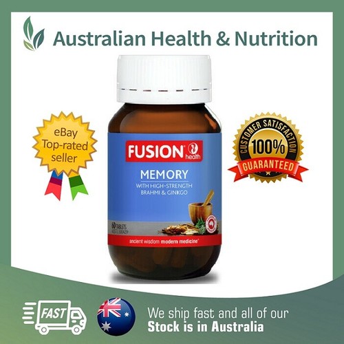 FUSION HEALTH MEMORY TABLETS // CHOOSE SIZE + FREE SAME DAY SHIPPING ...