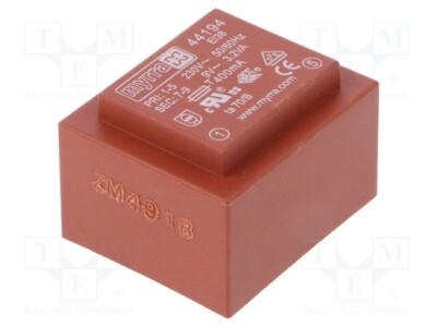 Transformer: Coated 9V Assembly: 44194 - Transformers 230VAC 356mA 3 ...