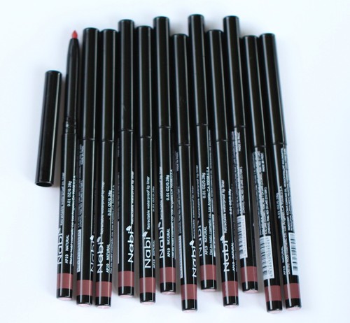 12 PCS NABI AP19 NATURAL Retractable Waterproof Lip liners Pencils | eBay