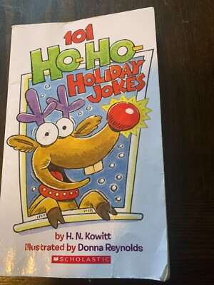 101 Ho-Ho Holiday Jokes by H.N. Kowitt Illustrated by Donna Reynolds | eBay