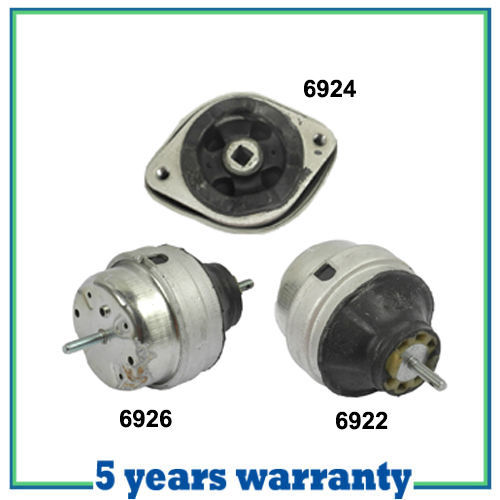 M838 Engine Motor & Trans Mount 3PCS For 97-05 Audi A4 A4 Quatt VW ...