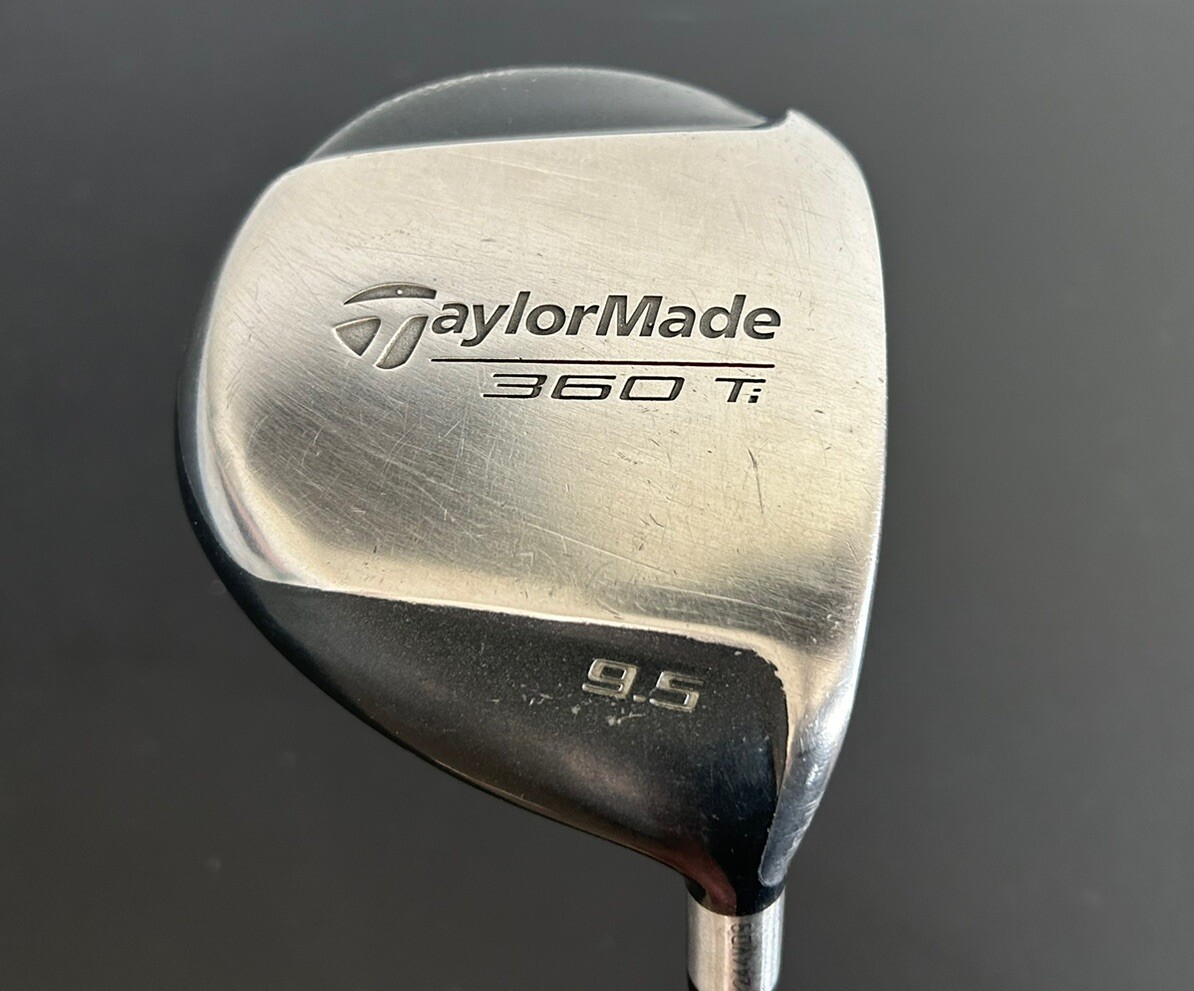 Taylormade 360 Ti 9.5 Degree Driver - Ultralite S-90 Stiff Flex Shaft ...
