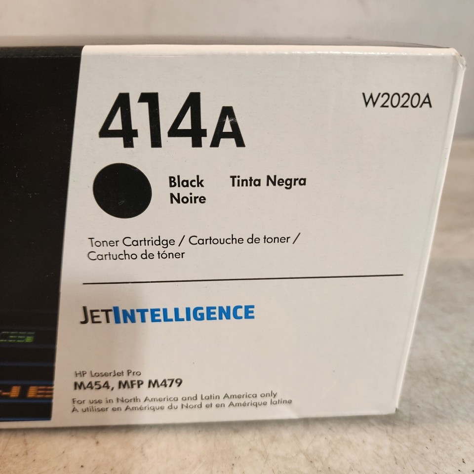 HP W2020A 414A Black Cartridge Genuine New OEM Open Box Free Ship | eBay