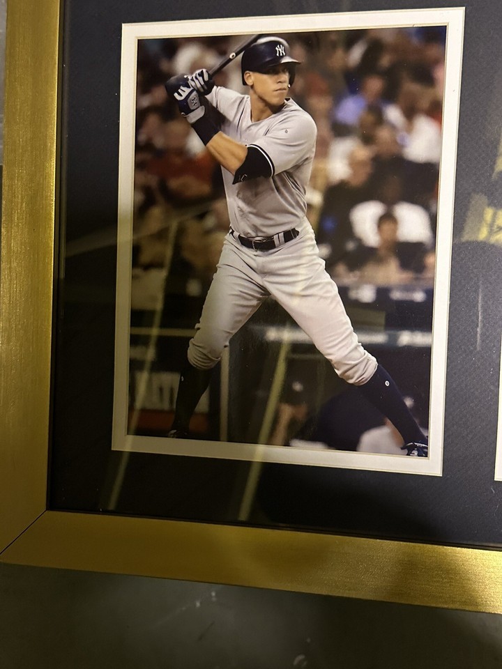 Aaron Judge Custom Jersey Display With 2022 Home Run Record And Pins ...