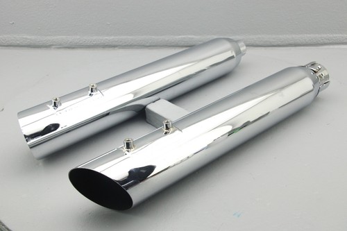 2004 Harley Electra Glide D&D BOARZILLA 2 INTO 1 Exhaust W/ GHOST PIPE ...