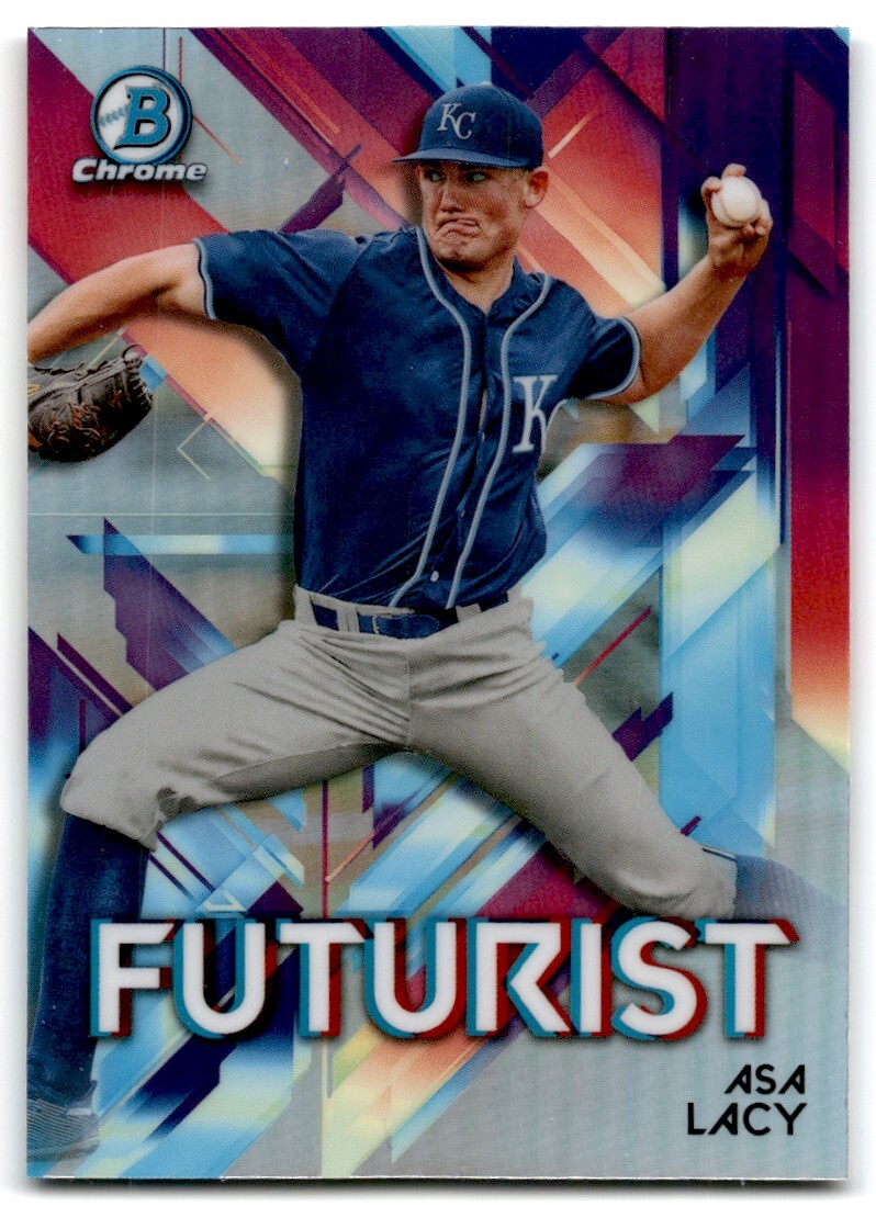 2021 Bowman Chrome Asa Lacy Baseball Cards #FUT-AL | eBay