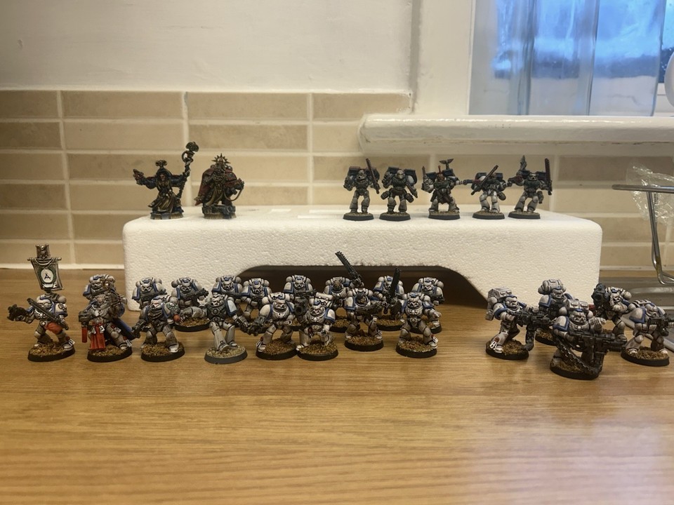 Space Marine Army 2500-3000pts. Painted to High Standard. Warhammer 40k ...