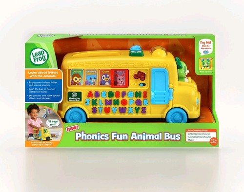 LeapFrog Phonics Fun Animal Bus Baby and Toddler Toys 🆕 | eBay