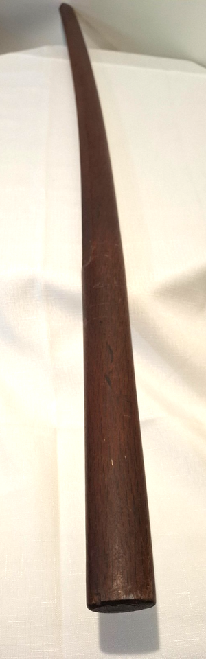 Japanese Vintage Oak Wooden BOKKEN Training Sword Samurai Martial Arts ...