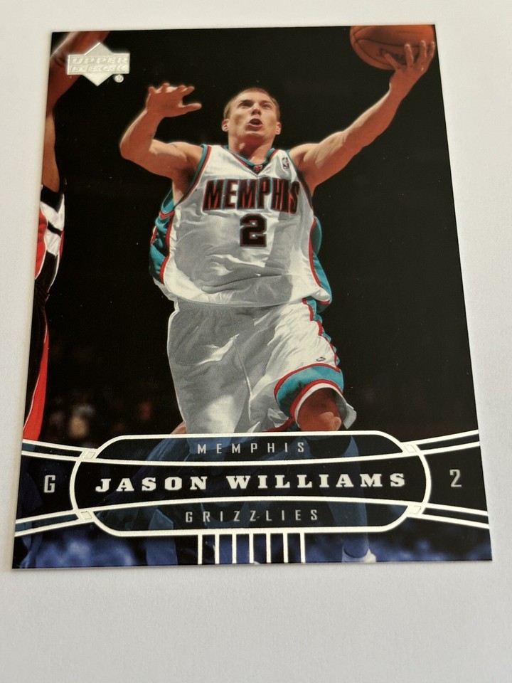 Jason Williams 2004 Upper Deck Basketball Card Memphis Grizzlies #91 ...