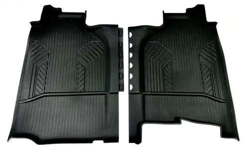 2019-2024 GMC Sierra AT4 Crew Cab Front & Rear Floor Liners Black ...