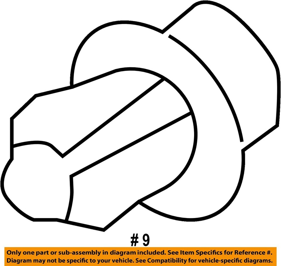 MAZDA OEM 13-19 CX-3 Pillars, Rocker Floor-Rear Deflector Rivet Left ...