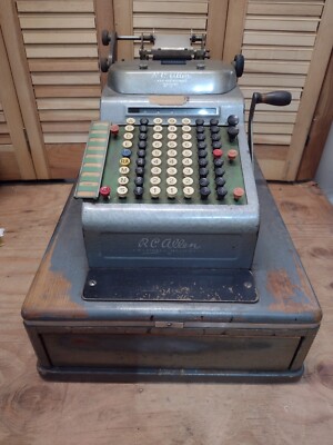 Cash Register, Adding Machines - Antique Safe