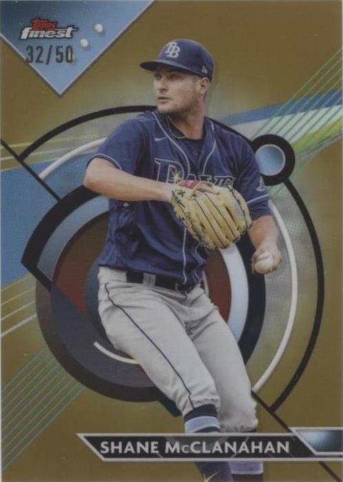 2023 Topps Finest - Shane McClanahan #23 Gold Refractor /50 for sale ...