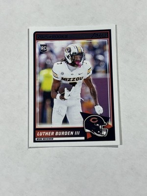 Luther Burden III 2025 Panini Score Football Rookie Card # 18 Chicago ...