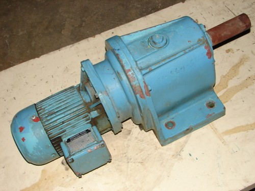 EBERHARD BAUER DK-74EZ237178/D-7300 ESSLINGER 220V GEARBOX/MOTOR 7.5RPM ...