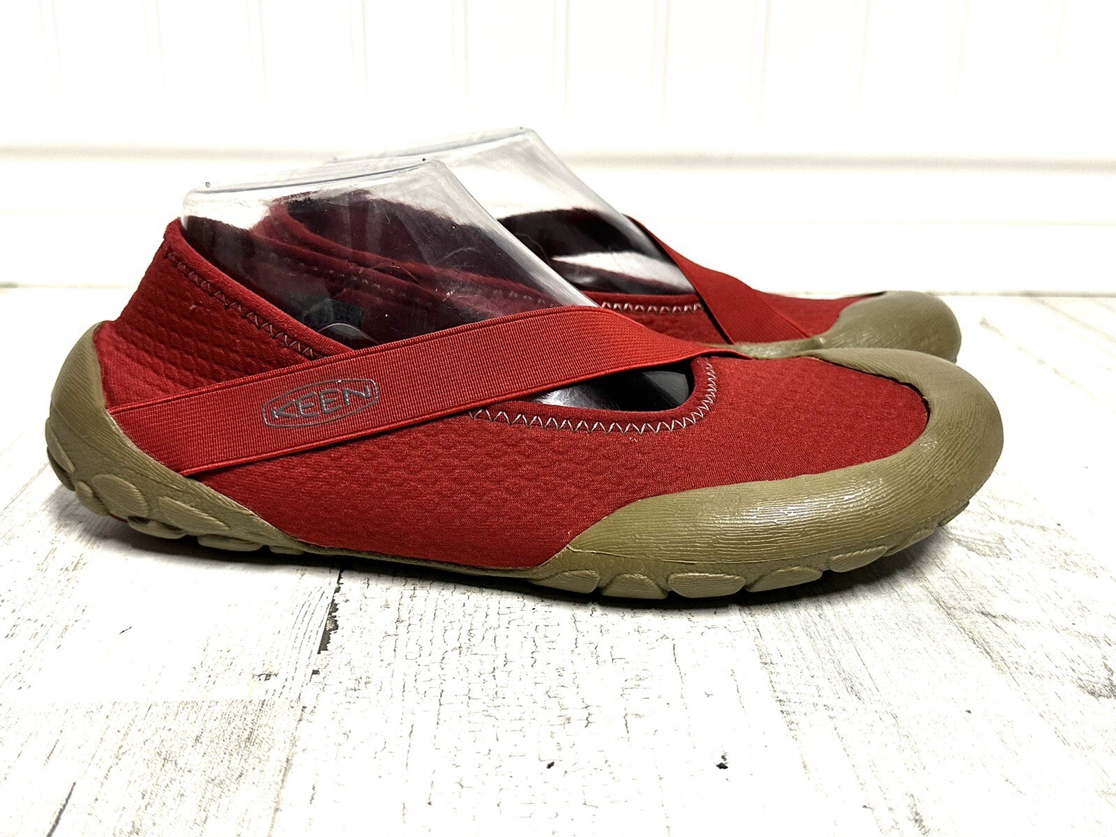 *NO SOLES** Keen Women Shoe Roatan Water Size 10M Red… - Gem