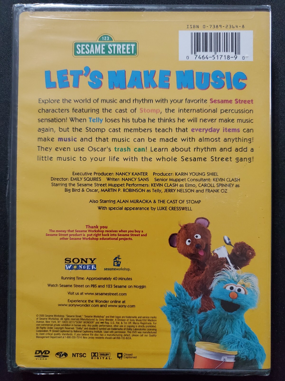 Sesame Street - Lets Make Music (DVD, 2003) for sale online | eBay