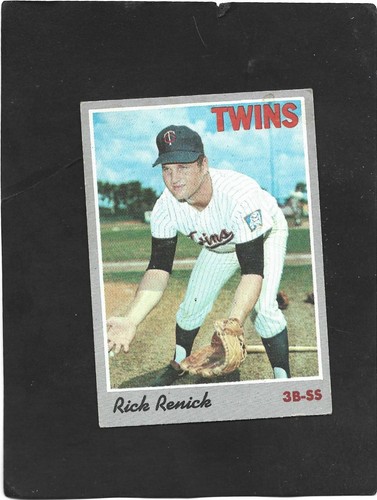 1970 Topps MLB # 93 Rick Renick | eBay