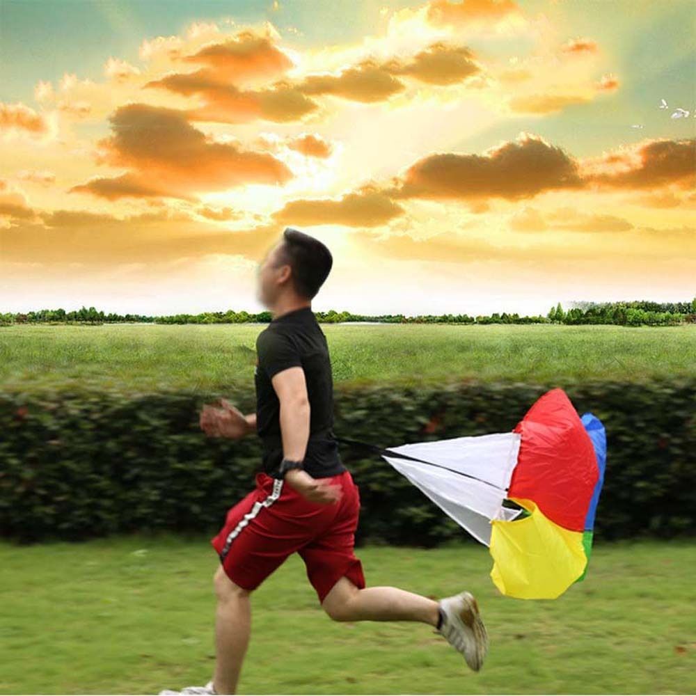 1Pc Speed Training Drag Parachute Soccer Training Fitness Equipment ...