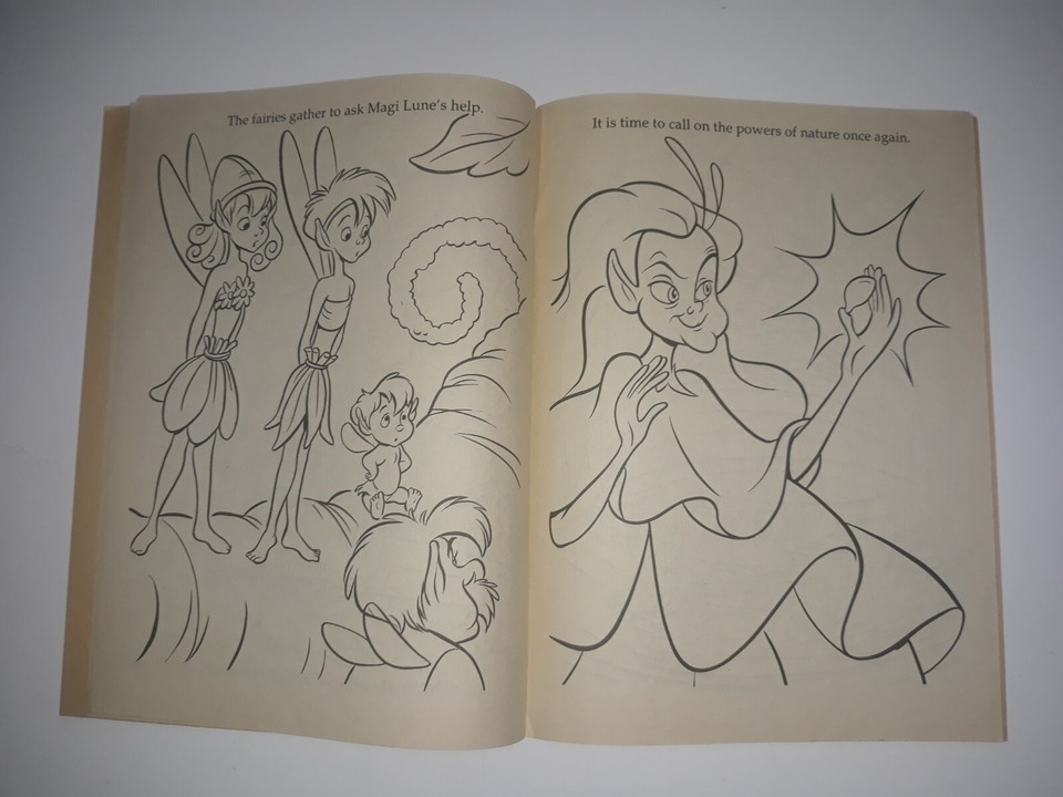 Ferngully Coloring Book 1991 Vintage Fern Gully Last Rainforest NEW ...