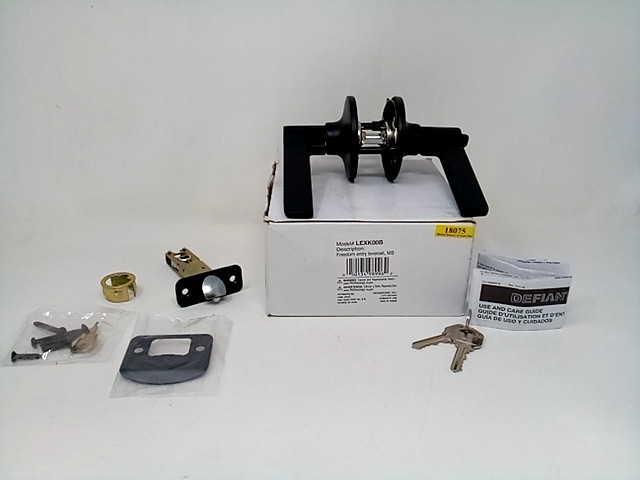 Defiant Freedom Matte Black Keyed Entry Door Handle | eBay