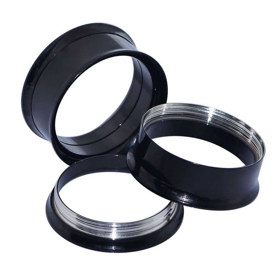 Stainless Steel Saddle Ear Spreader Tunnels Plugs Earlets Ear Gauges ...