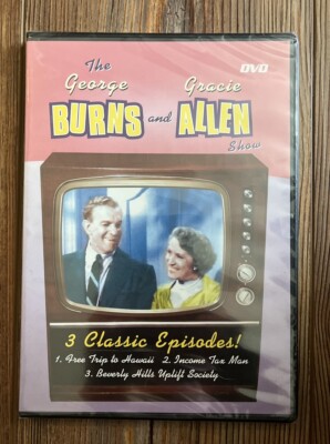 The Burns and Allen Show - 3 Classic Episodes DVD George Burns Gracie ...