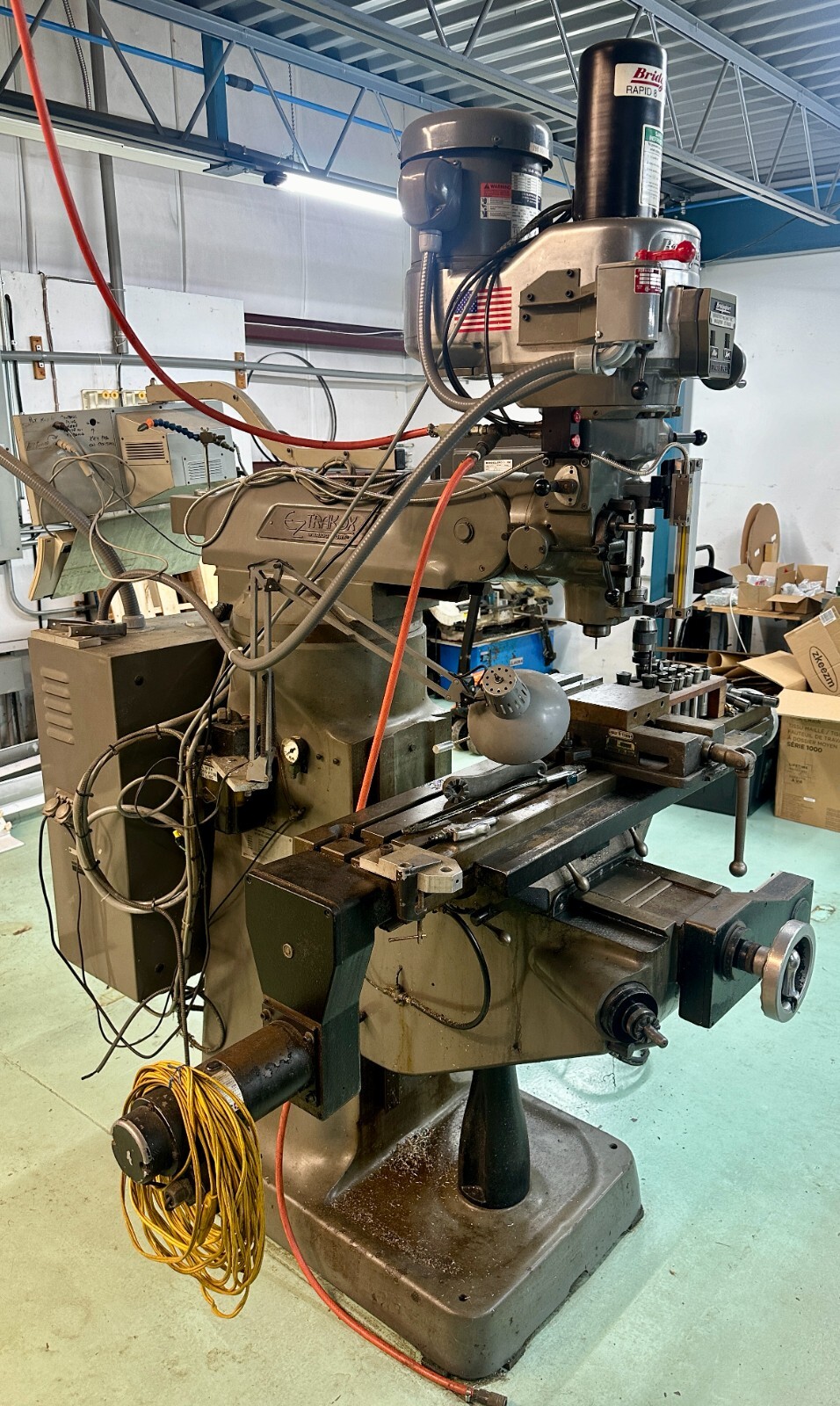 Bridgeport Milling Machine 3 axis Ez-Trak DX used | eBay