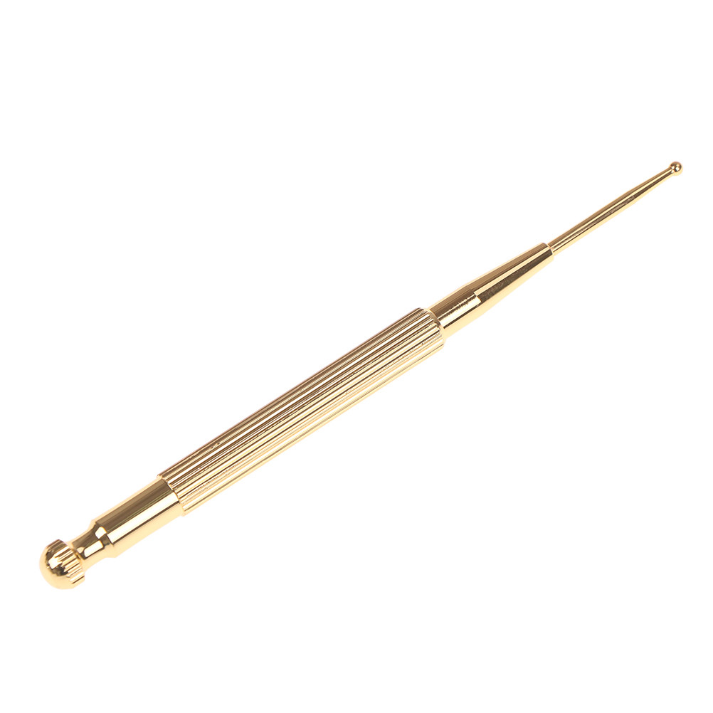 1X Brass Ear Acupuncture Point Massage Probe Auricular Detection Pen ...