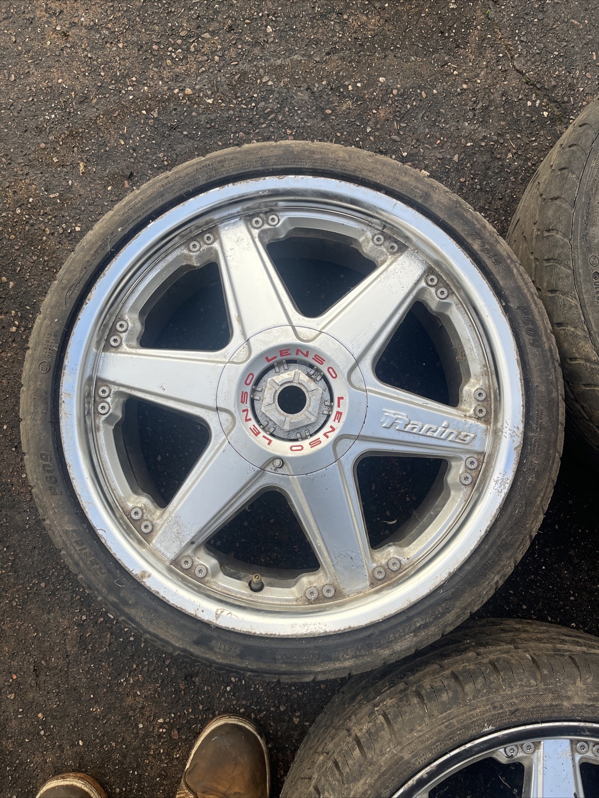 17” LENSO Racing Alloy Wheels 4x108 4x100 Saxo Corsa Citroen BMW 7j 106 ...