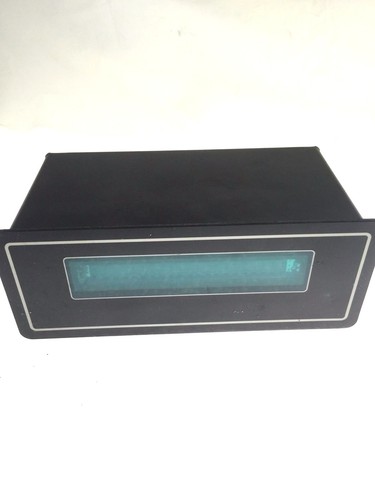 VORNE 2000 SER SINGLE LINE PANEL DISPLAY 2005S-422/485-120-CGPSD USED ...