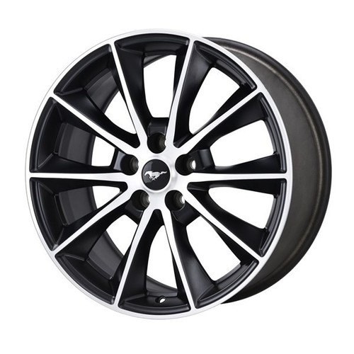19" FORD MUSTANG WHEEL RIM FACTORY OEM 10032 2015-2019 MACHINED BLACK ...