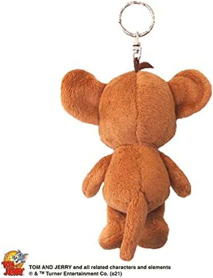 NICI Key Holder Tom and Jerry Jerry 12cm Bean Bag Plush Toy Key Chain F ...