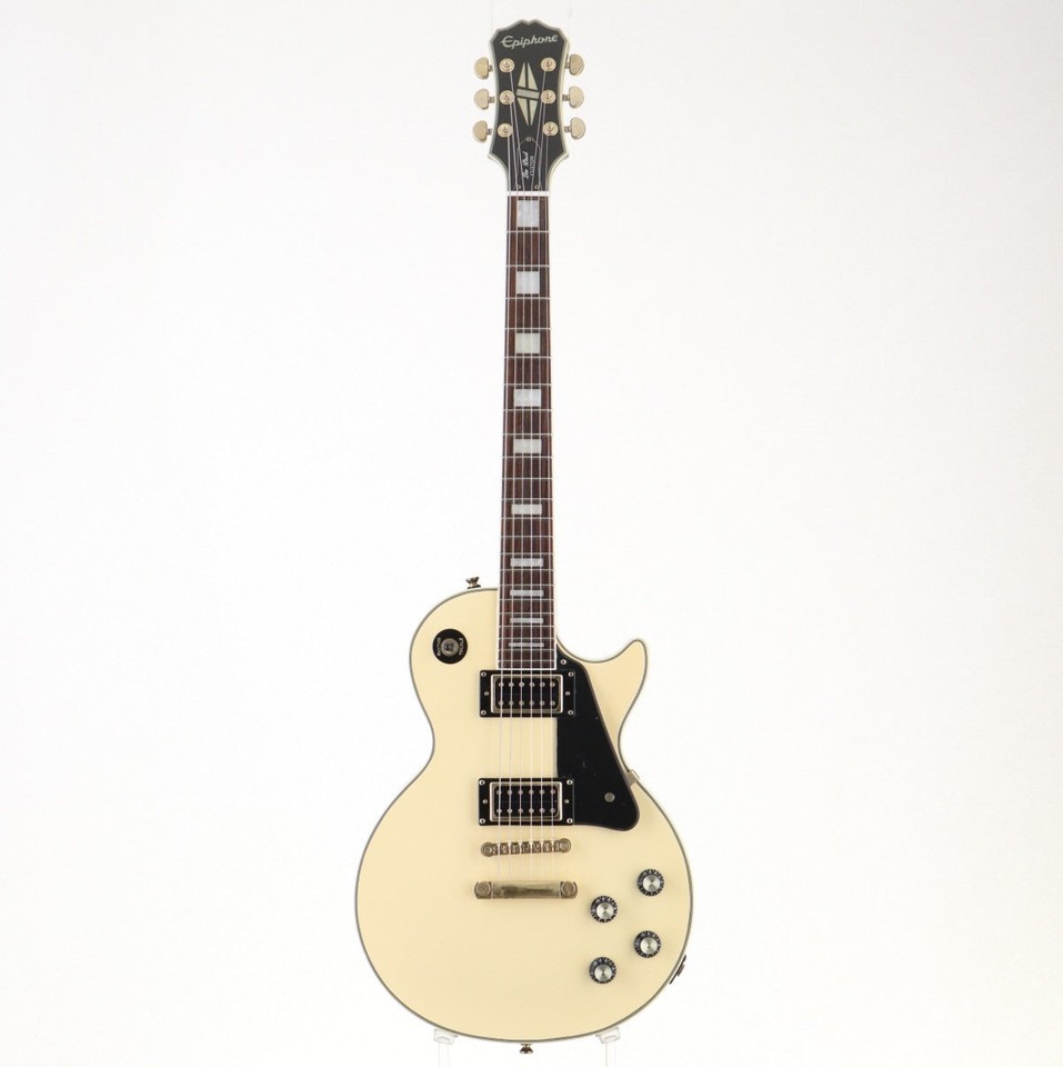 Epiphone Les Paul Custom Blackback Antique Ivory Epiphone [11021509869 ...
