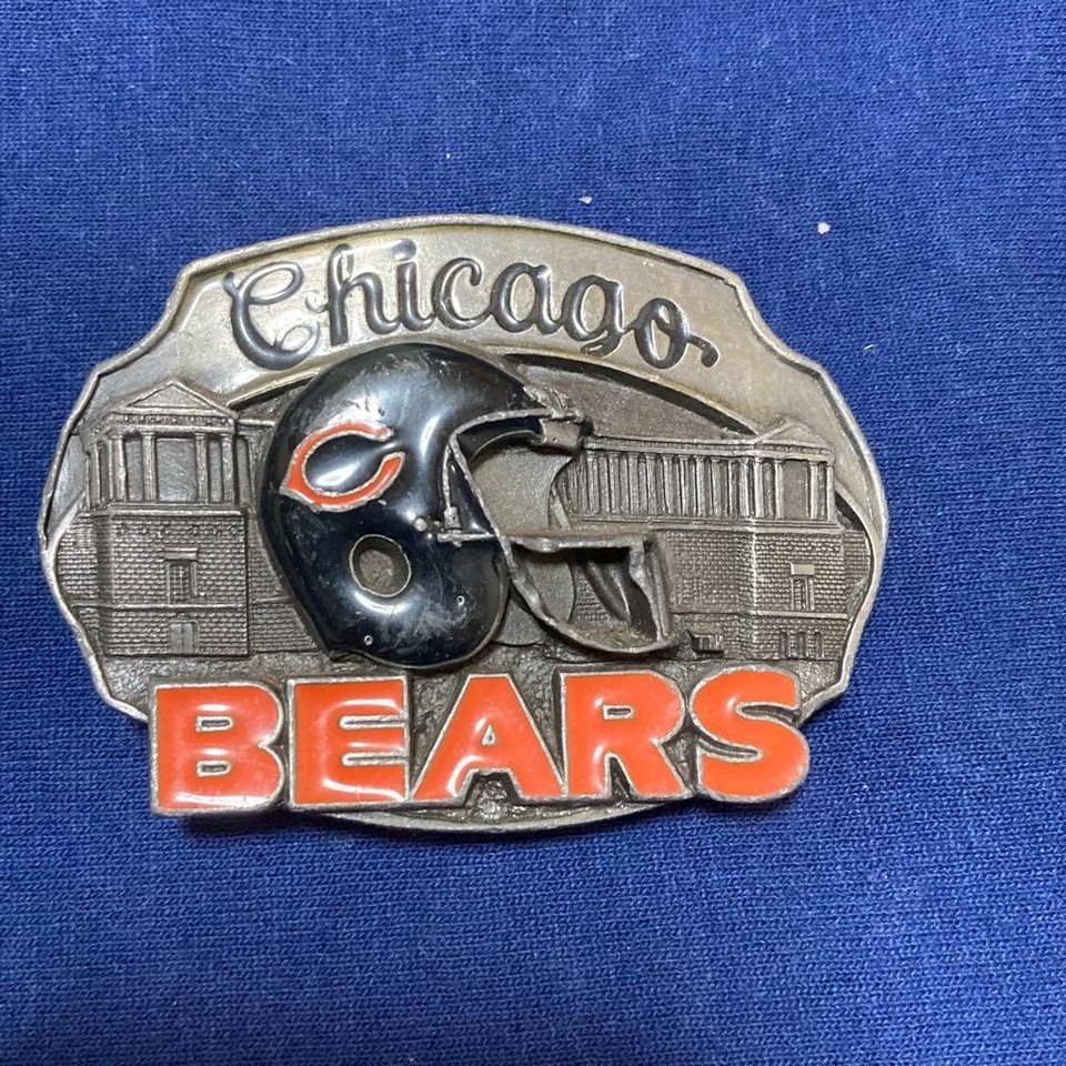 Chicago Bears 80s Unused Vintage USA Belt Buckle Number 6222/10000 | eBay