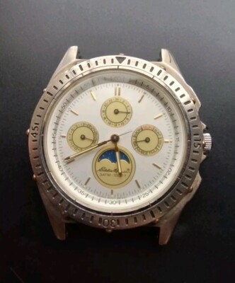 Eddie Bauer 40mm Steel Back Quartz Men's Calendar Watch 243-4P31 | eBay