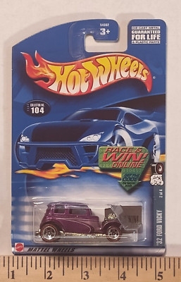 Hot Wheels '32 Ford Vicky #2 of 4 Redline ser 2002 Collector No. 104 ...