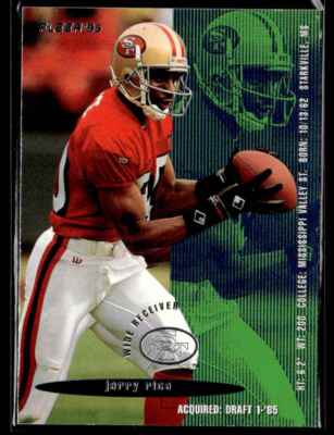 1995 Fleer Jerry Rice San Francisco 49ers #348 | eBay
