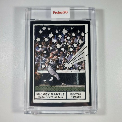 Mickey Mantle - 2021 Topps Project 70 - Card #77 by Joshua Vides - IN ...