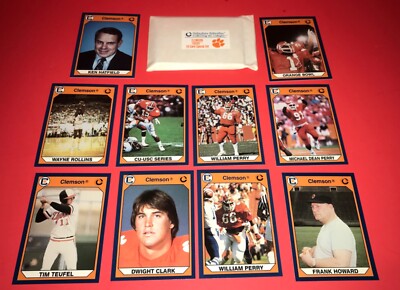 1990 Collegiate Collection Clemson Tigers 10 Card Special Set | eBay
