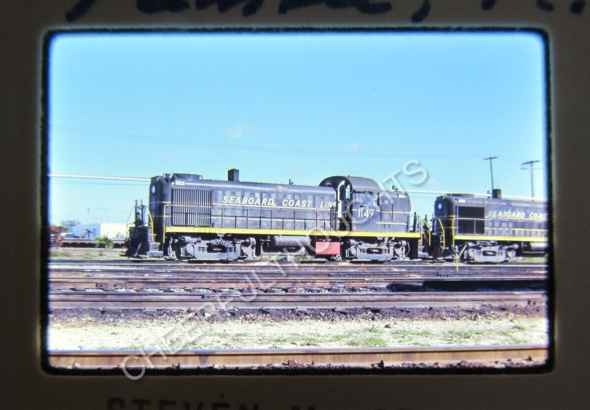 Original '72 Ektachrome Slide SCL Seaboard Coast Line 1147 RS3 Tampa ...