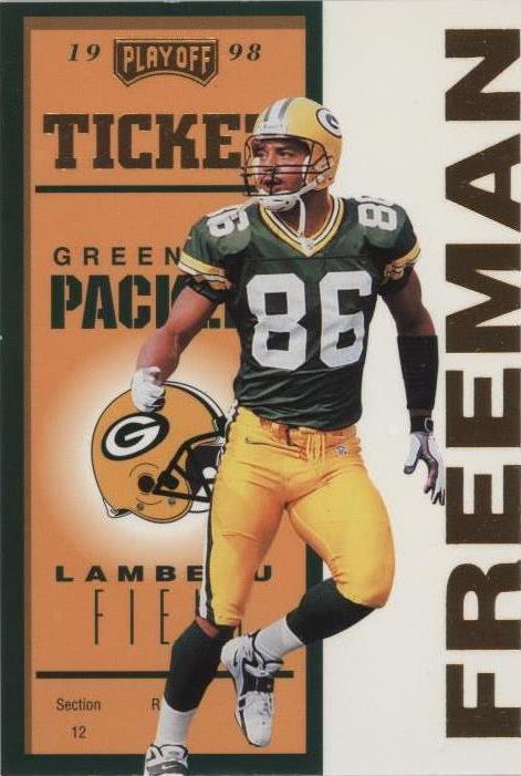 1998 Playoff Contenders - Antonio Freeman #32 Gold /25 for sale online ...